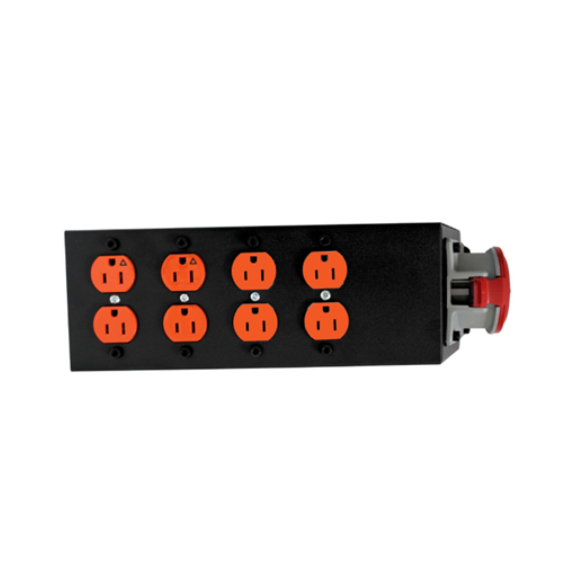 Bocadillo o cajetin de 4 tomas dobles a 220v con chaflan que tiene 1 ...