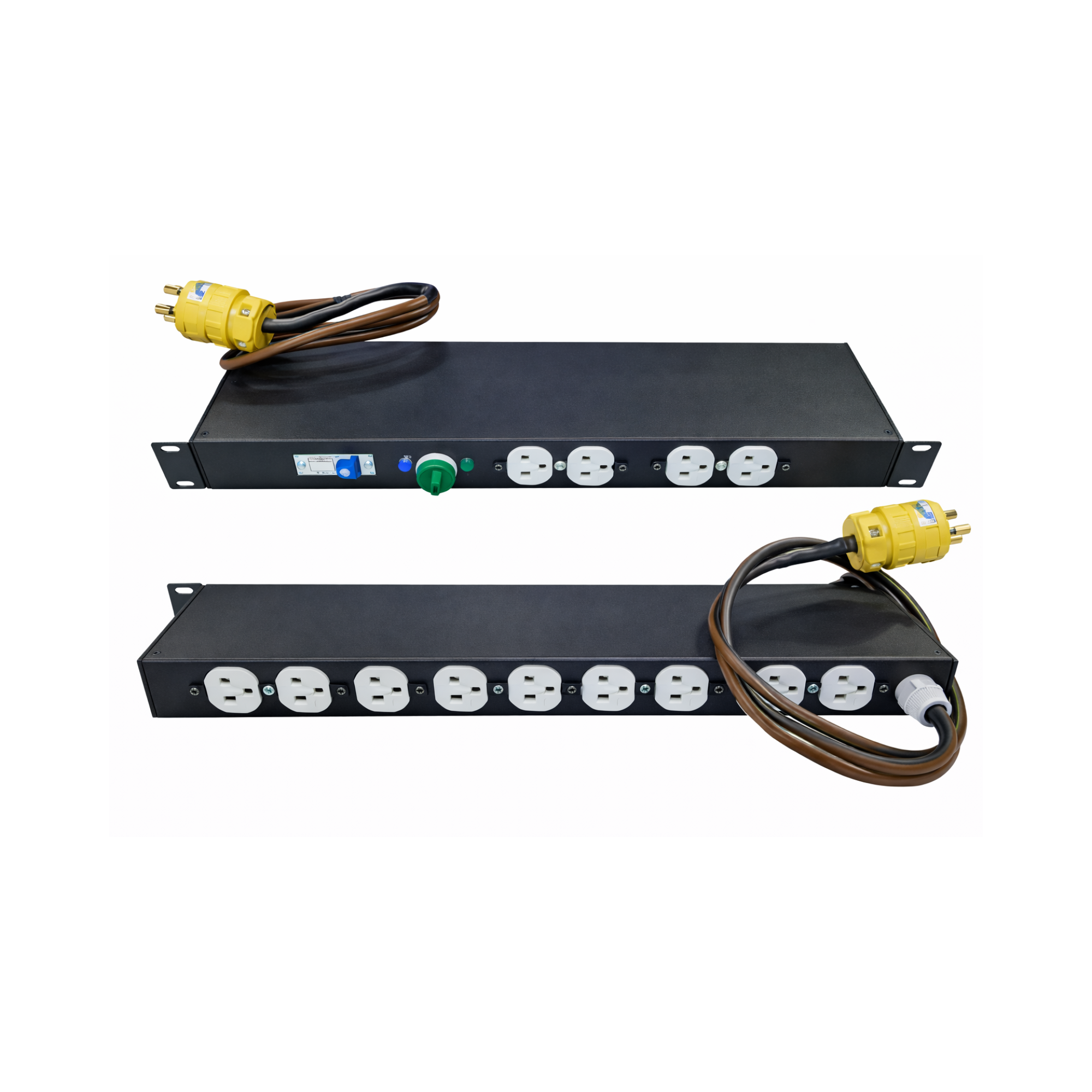 Multitoma de corriente de 6 tomas dobles eaton 110v con piloto y ...